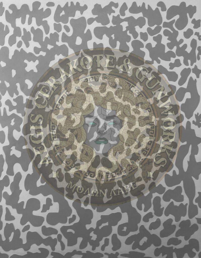 Multi-Cam 1 Rifle Stencil | Aegis Cerakote & Gunworks