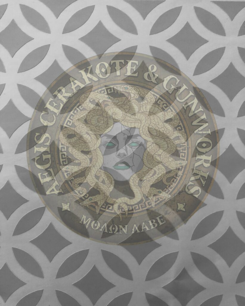 Traffic Circles Rifle Stencil | Aegis Cerakote & Gunworks