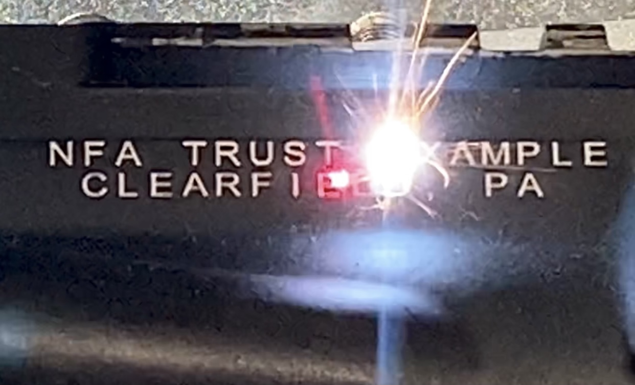 NFA Laser Engraving | Aegis Cerakote & Gunworks