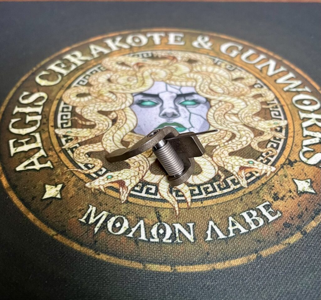 AR-10 Full Auto Sear w/Spring and Pin | Aegis Cerakote & Gunworks