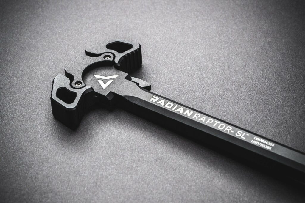 Radian Raptor-SL Ambidextrous Charging Handle 5.56 | Aegis Cerakote ...