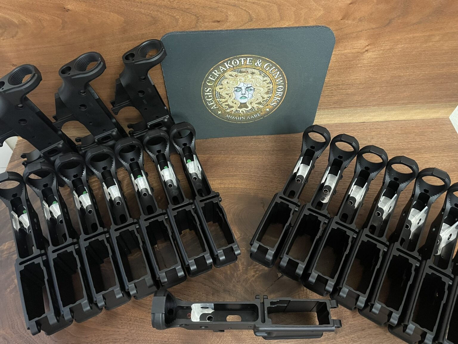 Aero Precision M4E1 556 Forged M16 Pocket Cut FCG Stripped AR-15 Lower Receiver | Aegis Cerakote ...