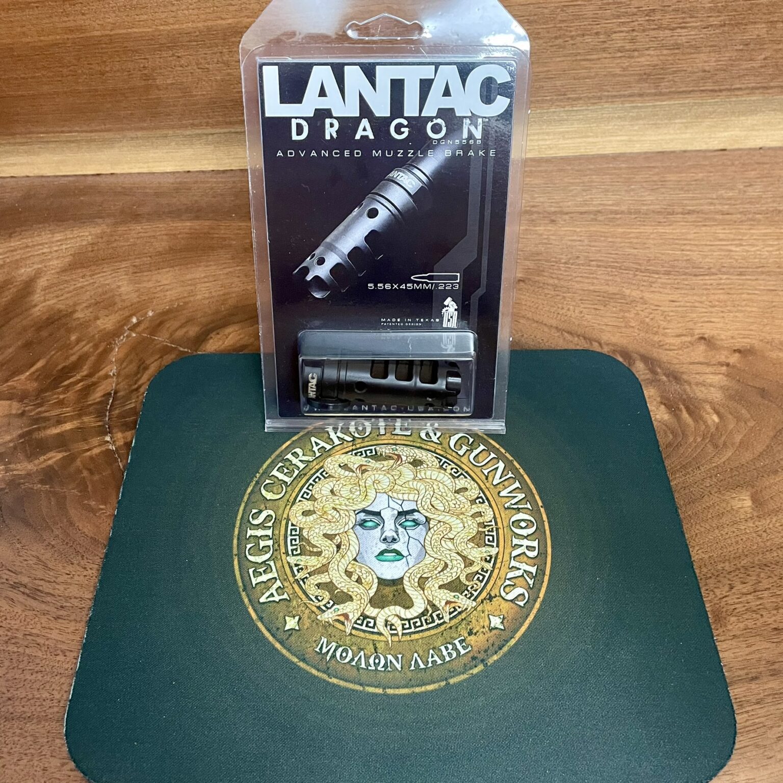 LANTAC Dragon Advanced Muzzle Brake 5.56 | Aegis Cerakote & Gunworks