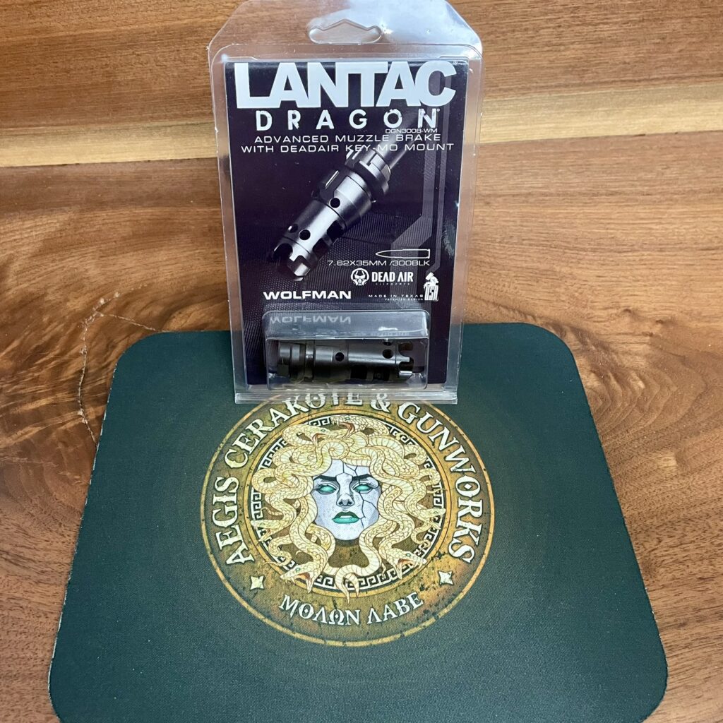 Lantac Dragon Dead Air KEYMO Wolfman Muzzle Brake 300 Blackout 7.62 ...