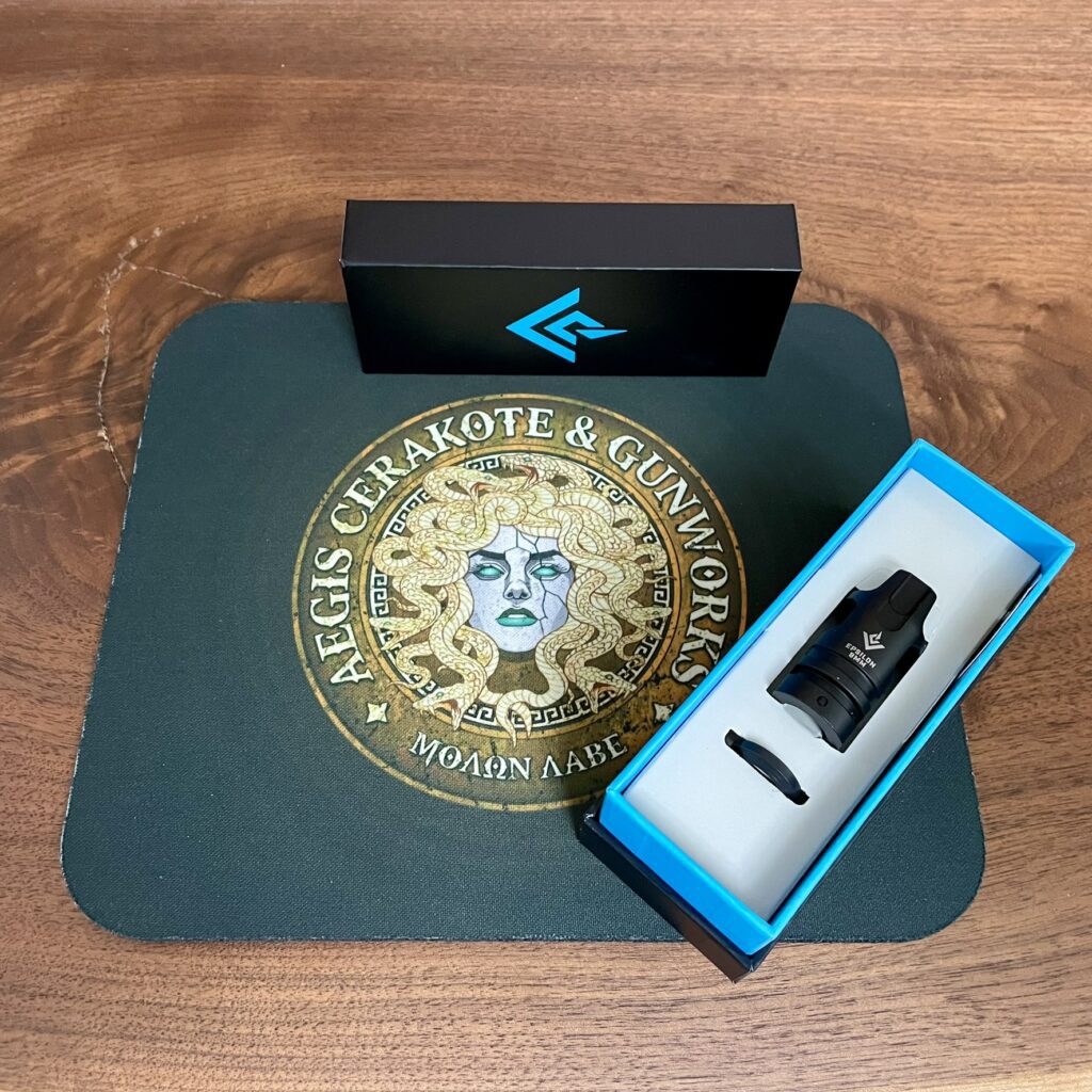 VG6 Epsilon 9mm Muzzle Brake | Aegis Cerakote & Gunworks